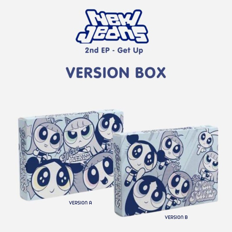 NEWJEANS - GET UP (The POWERPUFF GIRLS X NJ Box version)